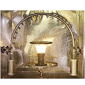 ZZYJYALG Solar Column Headlights Outdoor Super Bright Gate Pillar Lights Villa Garden Lawn Lights Home Waterproof Wall Lights, Outdoor Post Lights Dusk to Dawn Landscape Lighting