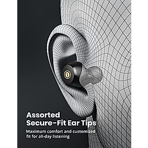 Gsoemon Bluetooth Earbuds, Wireless Earbuds Qualcomm aptX Lightweight Mini Earphones, IPX8 Waterproof Wireless Headphones for Kids Woman in-Ear Bass Stereo Headphones 36 Hours Playtime