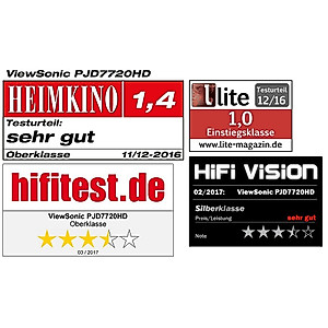 ViewSonic PJD7720HD 3200 Lumens 1080p HDMI Home Theater Projector