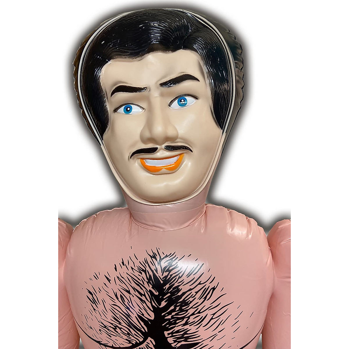 merrimix BUNDLE Inflatable Blow Up Male Doll Fernando with Novelty Wine Glasses for Bachelorette Parties, Naughty Gag Gift…