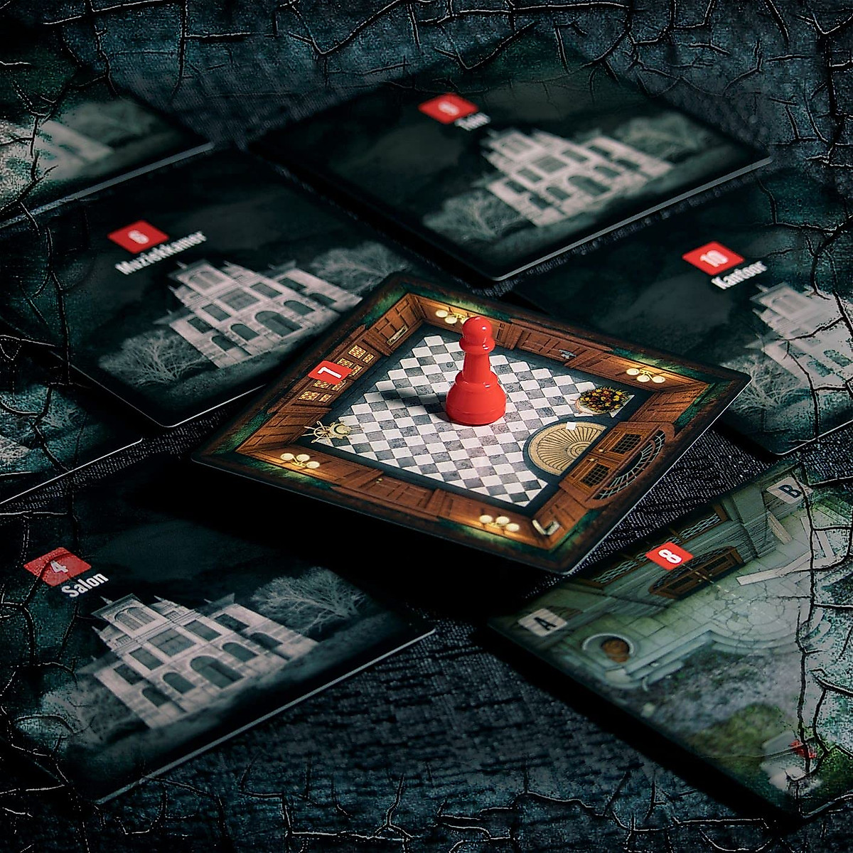 Nightmare Horror Adventures | Murder Mystery Board Game for Adults and Teens (English Version)