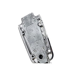 Re Fridge Kason 0056 Polished Chrome Handle KIT with 3/4" to 1 1/2" Offset Strike, 6" Inside Release, and Hardware KIT