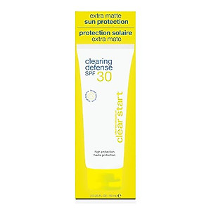 Dermalogica Clear Start Clearing Defense SPF30 (2 Fl Oz) Sunscreen Moisturizer for Acne Prone Skin with Vitamin C - Lightweight and Mattifying, Helps Reduce Shine