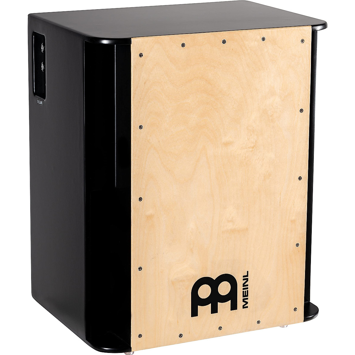 Meinl Percussion Pickup Vertical Subwoofer Bass Cajon Box Drum with Snares and Electronics for Amp or PA System — NOT Made in China — Play with Your Hands, Baltic Birch, 2-Year Warranty (PSUBCAJ6B)