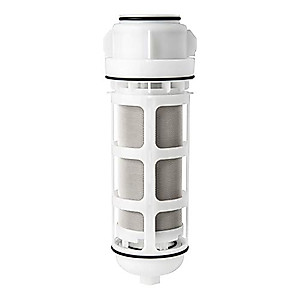 iSpring FWSP100ARB Reusable Spin Down Sediment Water Filter Replacement Cartridge with Scrapper and Seal Cover for WSPARB Series, 1 Count (Pack of 1), White