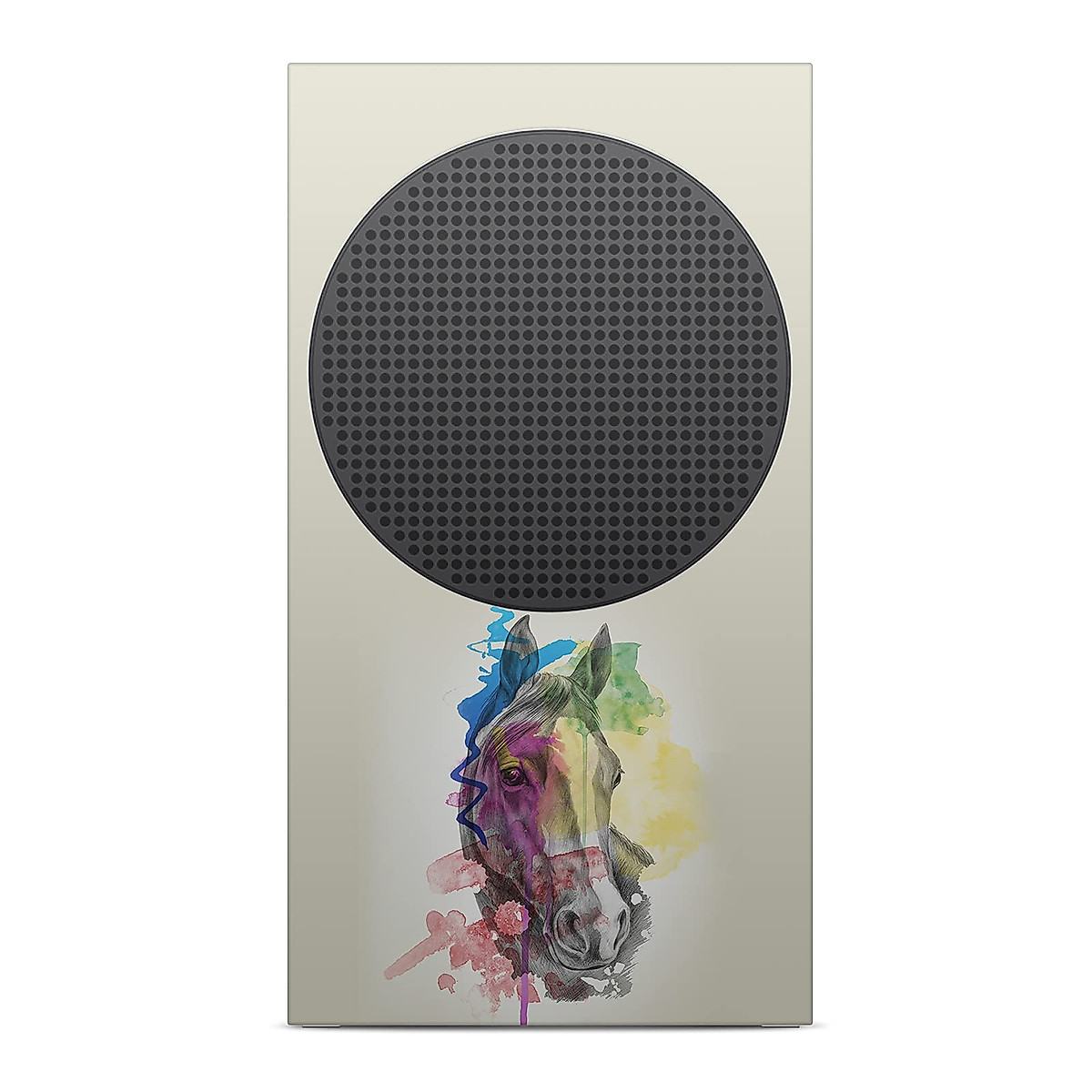 Head Case Designs Officially Licensed Mark Ashkenazi Horse Art Mix Vinyl Sticker Gaming Skin Decal Cover Compatible With Xbox Series S Console