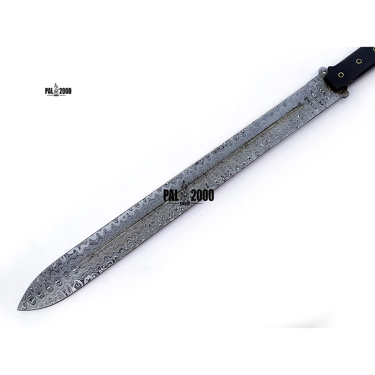 Full Tang Knives - Custom Handmade 26 Inch knife - Hand Forged Damascus steel Knife - Knife With Sheath, Ssmr-9981