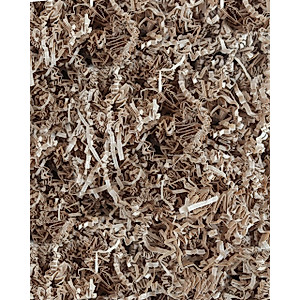 MagicWater Supply Soft & Thin Cut Crinkle Paper Shred Filler (1/2 LB) for Gift Wrapping & Basket Filling - Kraft