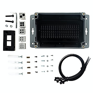 Sixfab Outdoor IP65 Project Enclosure | for Raspberry Pi & Arduino & Development Boards | D:4.9 x W:8.3 x H:2.3 (inches) | Dustproof/Water-Resistant | IoT