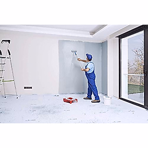 KORUSER Temporary Floor Protection 36’’ x 100’ - Anti Slip, Easily Applied Save Your Time - 100% Paint Proof – Reusable Material,Coverage of 300 sqft!