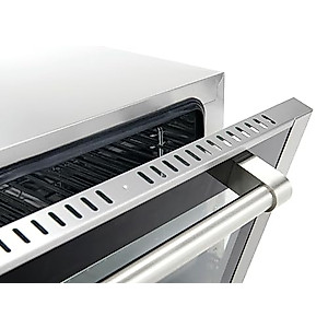 Kratos Commercial Oven, Half Size Electric Countertop Convection Oven, Holds Four Half Size Sheet Pans, 120V (29M-002)