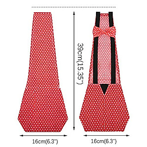 KAMA BRIDAL Chicken Diaper, Pet Diaper for Chook Duck Goose Adjustable Washable Reusable Diaper for Poultry 2 Pack