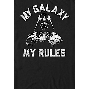 Star Wars Young Men's My Rules T-Shirt, Black, 3X-Large