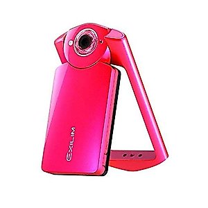 Casio Exilim High Speed EX-TR60 Self-portrait/Selfie Digital Camera (Vivid Pink) [Limited Edition] - International Version (No Warranty)