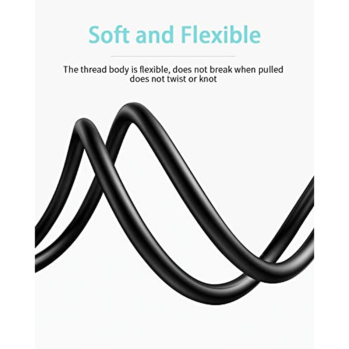 WindSwallow Fast Charger for Wireless Bluetooth Sports Earbuds, Earphone, Headphone, Gaming Headset, Speaker, Compatible with Bose Beats Sony JBL Sennheiser Cable Charging Cord USB-Micro 5ft