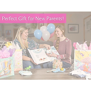 Large Baby Keepsake Box – Mother's Day, Baby Shower, Newborn Gift, New Mom, Baptism, Pregnancy, Baby Boy/Girl – Baby Milestone Box - Baby Memories & Special Moment