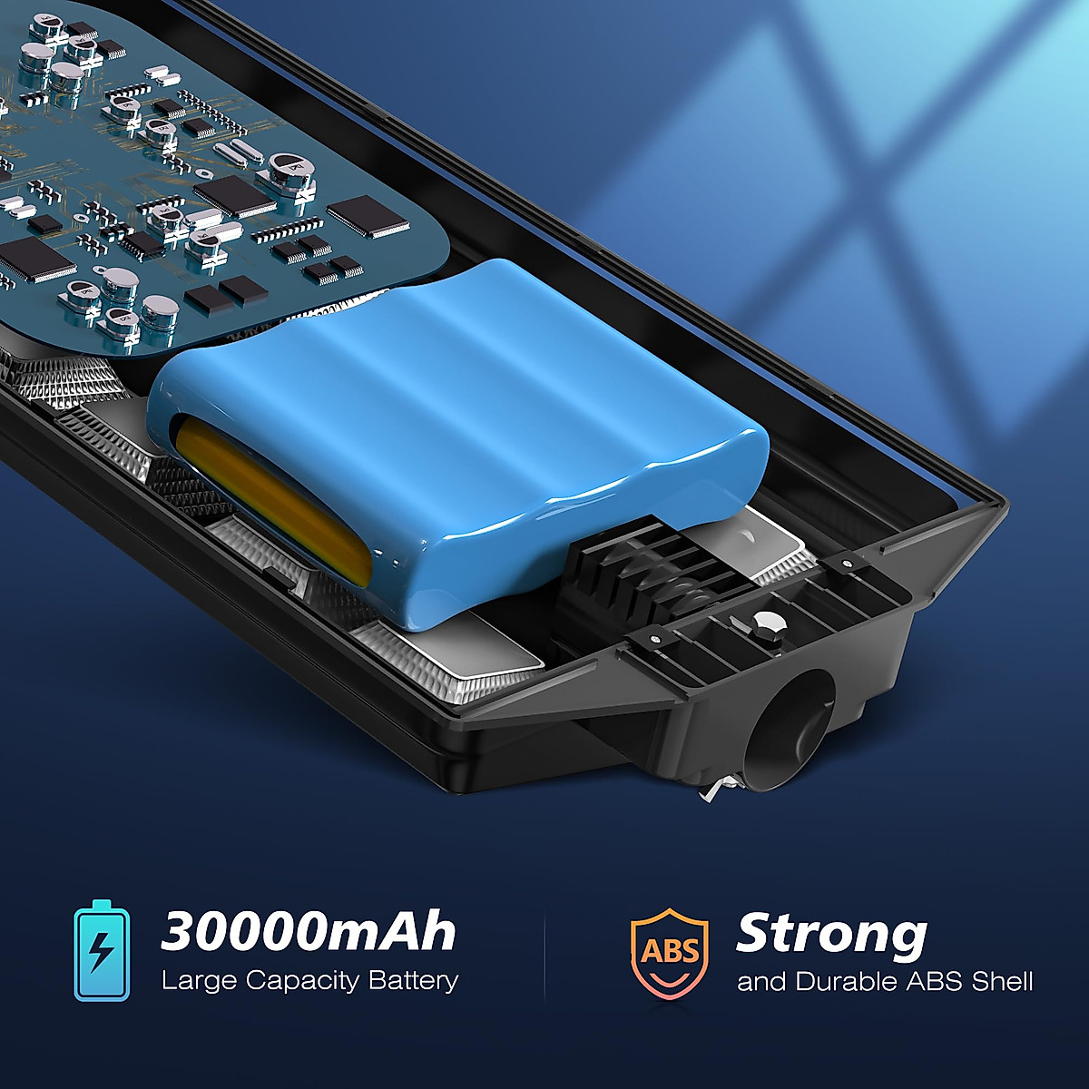 WYWNA 4200W Solar Street Lights Outdoor, Wide Angle Solar Parking Lot Lights Motion Sensor Solar Lights Outdoor Waterproof Led Street Light Solar Powered Dusk to Dawn for Yard