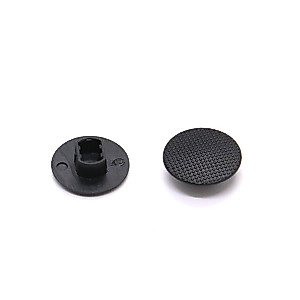 Pomeat 6 Pack Black Analog Joystick Stick Cap Cover Button for Sony PSP 1000