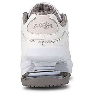 Z-CoiL Freedom Classic Slip Resistant White/Grey Springs Size 10