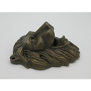 Cast Iron Wall Mounted Lion Head Themed Bottle Opener Bron e