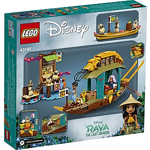 LEGO Disney Boun’s Boat 43185 Building Kit; an Imaginative Toy Building Kit; Best for Kids Who Like Exploring The World and Adventuring with Strong Disney Characters, New 2021 (247 Pieces)