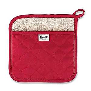 Williams-Sonoma Kitchen Potholder, Claret Red