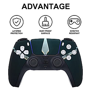 PlayStation 5 Digital edition version sticker protective cover, Code Geass Knights ps5 controller protective shell (compatible with ps5 Digital edition)