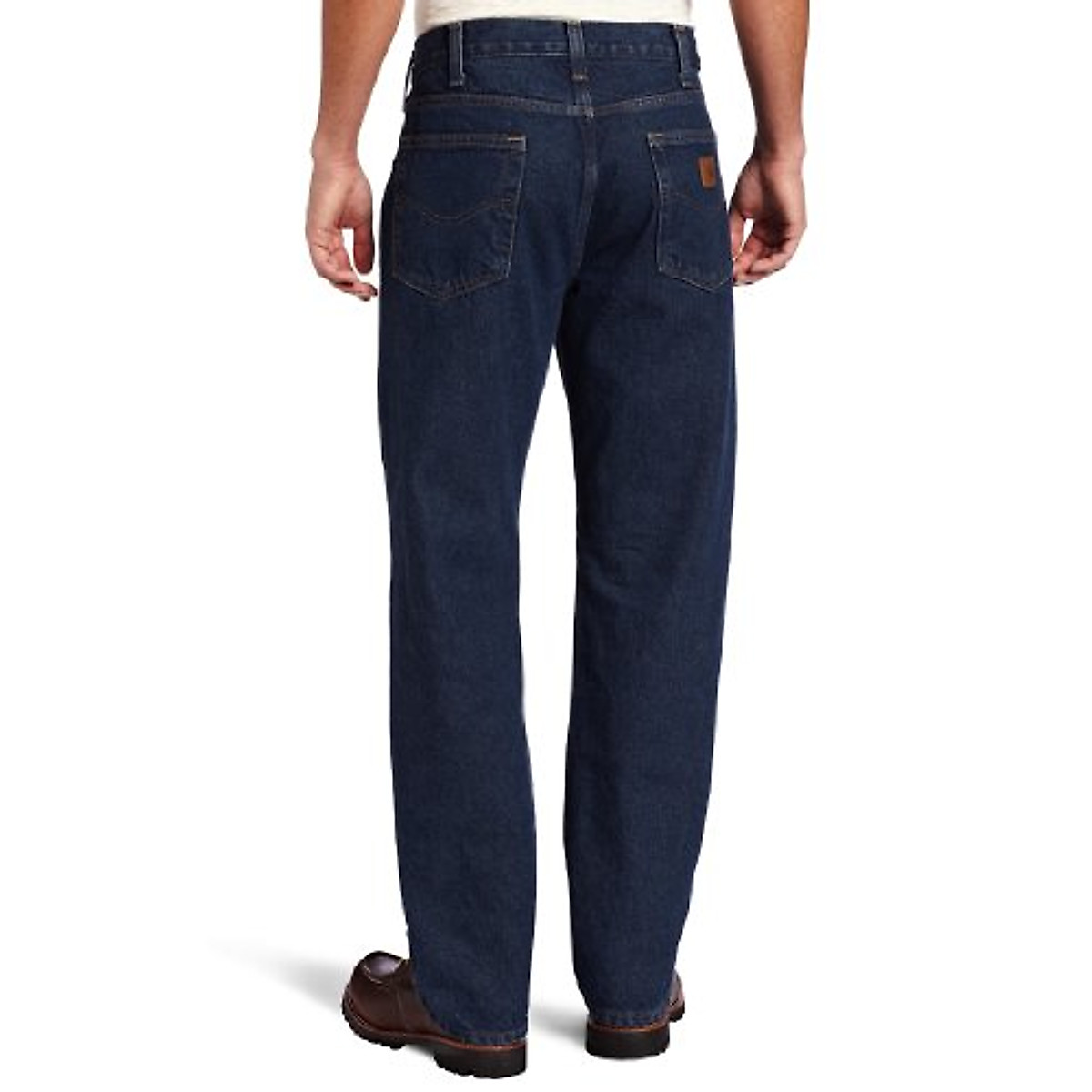 Carhartt Men's Traditional Fit Denim Five Pocket Jean,Dark Vintage Blue (Closeout),44 x 30