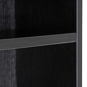 BarberPub 70"x13.2"x11" Locking Wall Mount Hair Styling Barber Station Drawer Storage Beauty Salon Spa Equipment 3036-1 (Black)