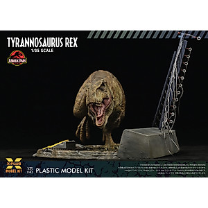X-Plus Jurassic Park: Tyrannosaurus Rex 1:35 Scale Plastic Model Kit