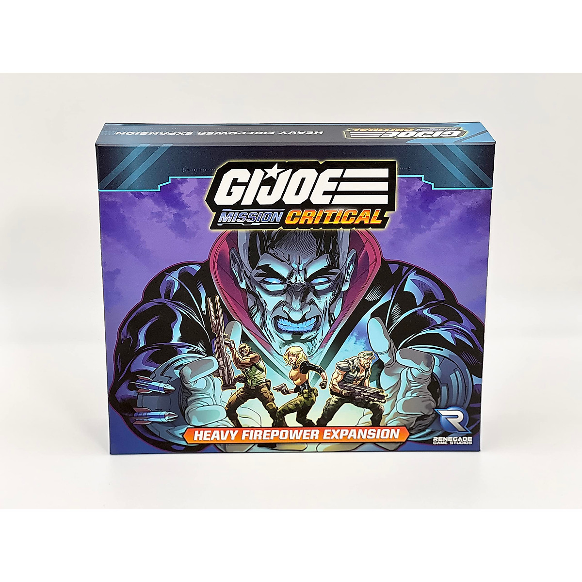 Renegade Games Studios G.I. Joe Mission Critical: Heavy Firepower Expansion - Cooperative Board Game, Role Playing Game, Renegade Game Studios, Ages 14+, 2-5 Players, 45-60 Minute Playing Time