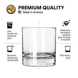 New Dad Gifts - Dad Since 2023" Whiskey Glass 11oz - Funny and Unique Gift Idea for New Dad, From Daughter, Son, 1st, Expectant, Daddy to Be