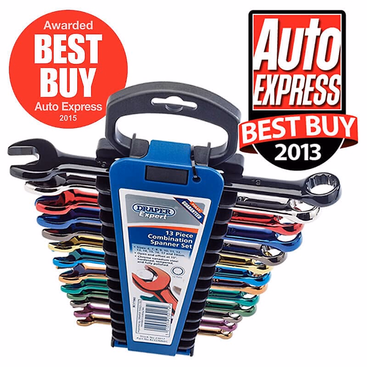 Draper Expert 23017 Hi-Torq Metric Combination Spanner Set (13 Pieces)