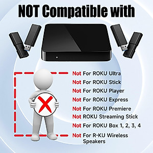 New Universal TV Remote Control for Roku TV, for TCL/Hisense/Sharp/Philibs/Onn/Element/Insignia Roku TV with Soft Case (NOT for Roku Stick or Box) (Pack of 2)