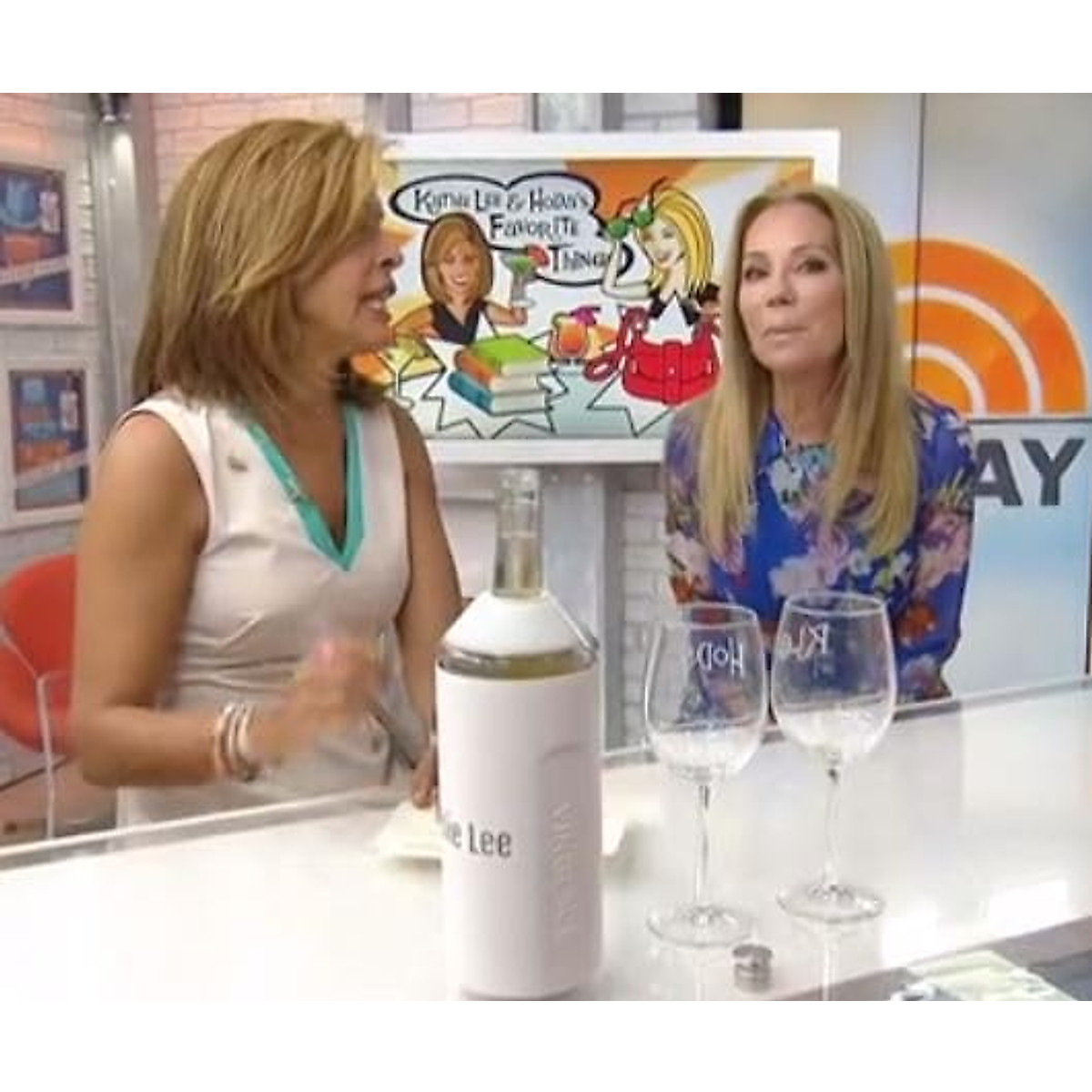 Vinglacé Wine Bottle Chiller- Portable Champagne Insulator- Stainless Steel Wine Cooler Sleeve, White