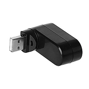 Lysee HDMI Cables - 270 Degree Rotatable High Speed 3 Ports USB HUB 2.0 USB Splitter Adapter for Notebook Tablet Computer PC Peripherals - (Length: as pic)