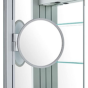 Signature Hardware 950613-53 Pallas 53" x 27-5/8" Lighted Frameless 3 Door Medicine Cabinet with Tunable LED and Electrical Outlet