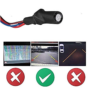 Power Signal Filter and 12 Volt Power Relay Capacitor Filter Rectifier for Backup Rear Reversing Camera Canbus