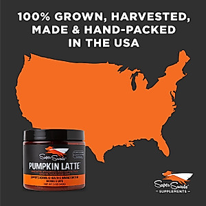 Super Snouts Pumpkin Latte Digestive Supplement for Dogs & Cats, Pumpkin Powder with Goat’s Milk, Made in USA Antibiotic Free, Healthy Gut & Stool, 10 oz