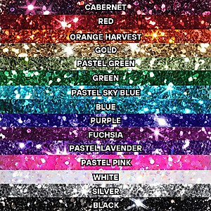 Mehron Makeup Paradise Glitter FX | Professional Cosmetic Glitter for Makeup & Art | Vibrant & Shimmering Loose Glitter .25 oz (7 g) (Green)