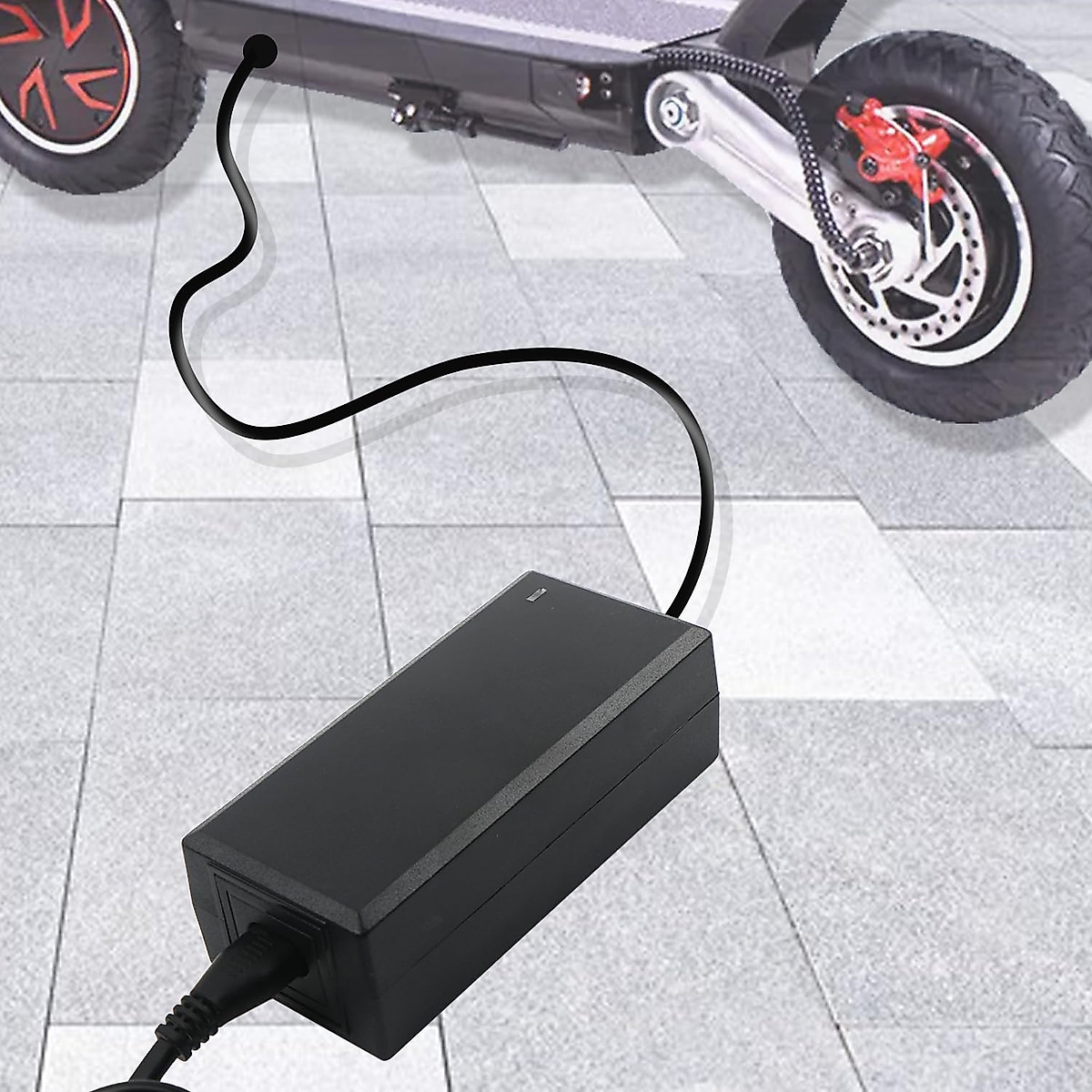 UAUSE 24V2A 3 pin XLR Electric Scooter Battery Charger Replacement for Drive Scout Mobility Razor Go Go Elite Traveller SC40E/SC44E, Ezip Mountain Trailz, Jazzy Electric Power Charger
