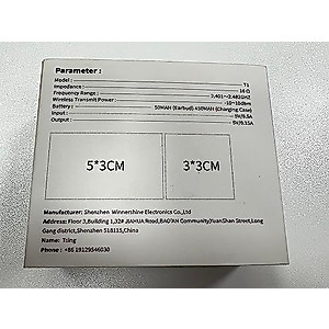 taobosec Bluetooth Headphones, Bluetooth Earbuds, HiFi Stereo Sound, Bluetooth 5.1, IPX7 Waterproof, 50 Hours Playtime with Charging Case, Suitable for Work, Games