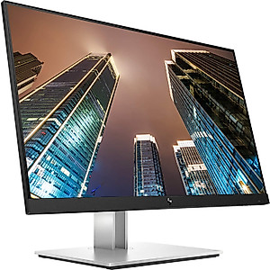 HP EliteDisplay E24 G4 24 Inch IPS LED Backlit Monitor 2-Pack Bundle with FHD 1920 x 1080, Blue Light Filter, HDMI, VGA, DisplayPort
