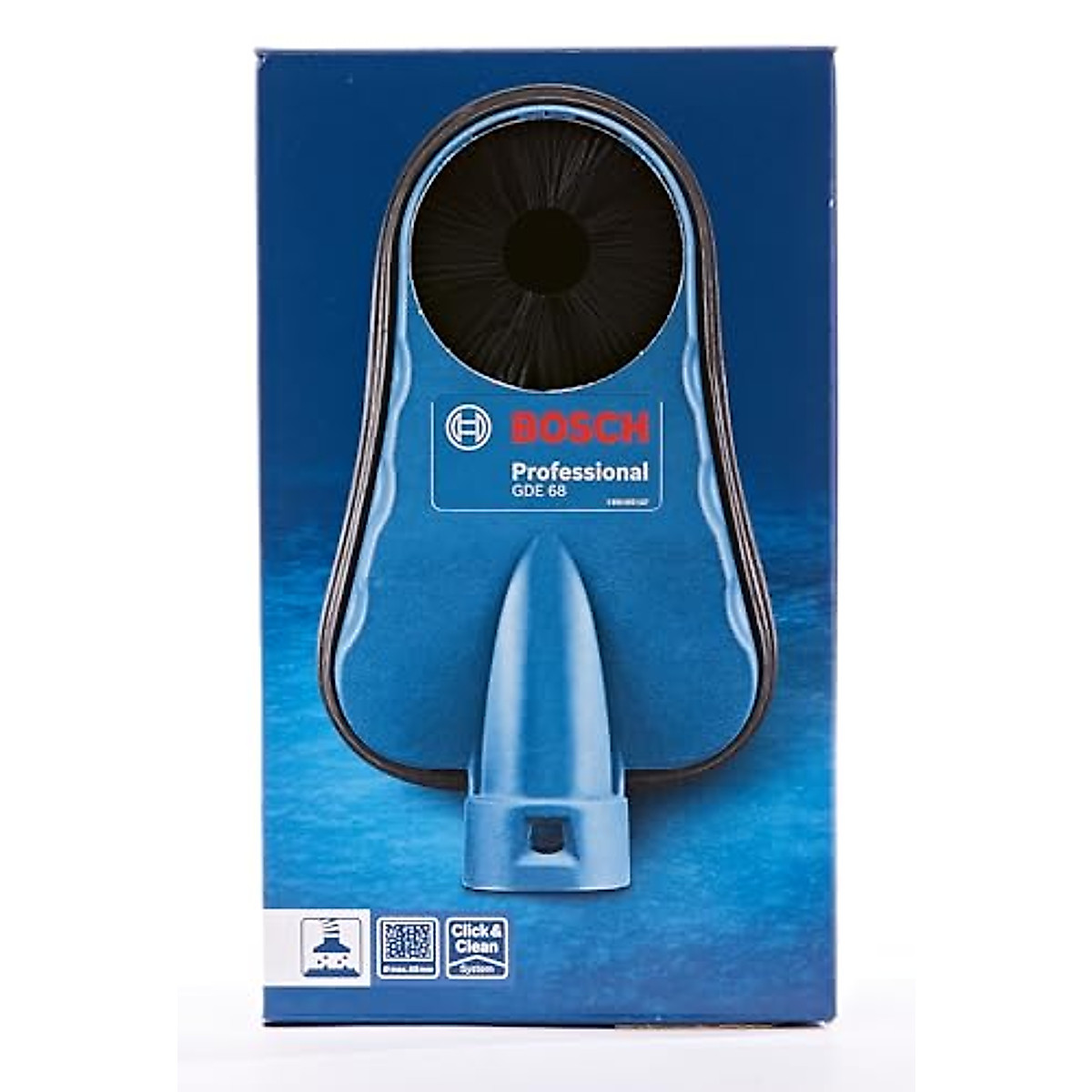 Bosch Professional GDE Dust Extraction Adapter, Navy Blue, 68 mm