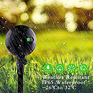 Christmas Lights Projector Laser Light Xmas Spotlight Projectors Waterproof Outdoor Landscape Spotlights for Holiday Halloween Yard Decorations