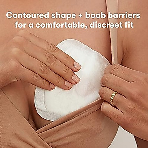 Frida Mom All-Day Dry Disposable Nursing Pads - Soft and Ultra-Absorbent Breast Pads, Breastfeeding Essentials for Moms, 60 Count