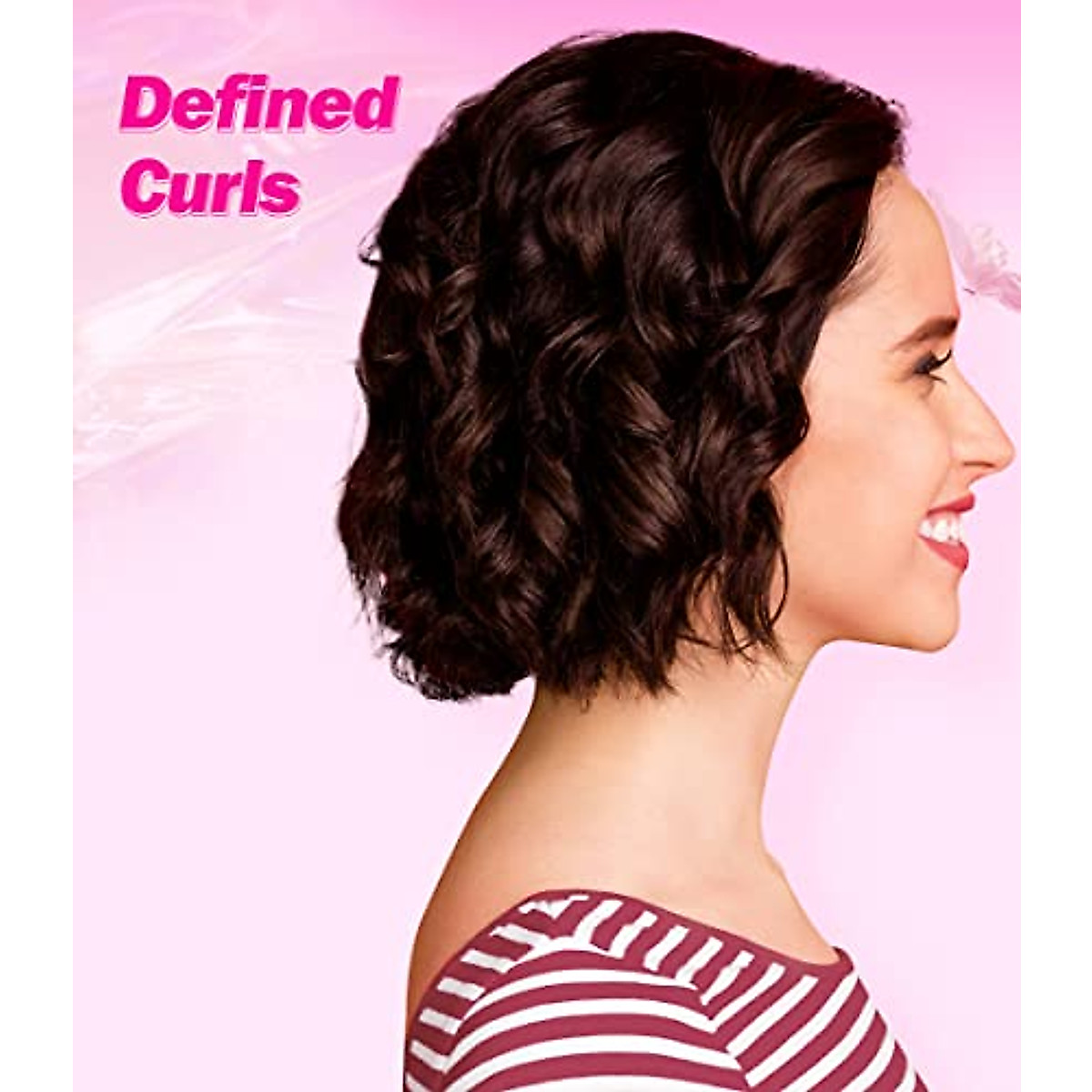 FARERY 3/4 Inch Curling Iron for Defined Curls, Tourmaline Ceramic Curling Iron with Keratin & Argan Oil Infused, Fast Heat Up Hair Curling Wand, Digital Display, Dual Voltage, 60 Min Auto Shut Off