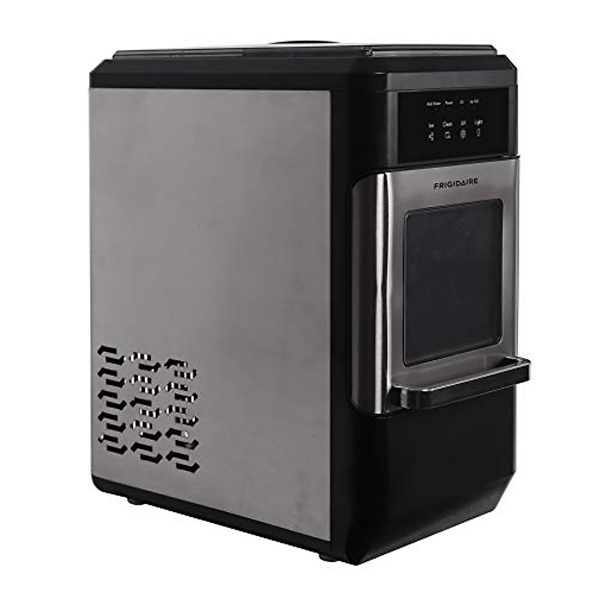 Frigidaire EFIC235-AMZ Countertop Crunchy Chewable Nugget Ice Maker, 44lbs per day, Self Cleaning Function