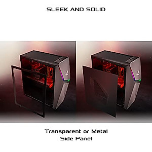 ASUS ROG Strix G10 Gaming Desktop PC, Intel Core i5-11400F, GeForce RTX 3060, 16GB DDR4 RAM, 512GB PCIe SSD, Wi-Fi 5, Windows 11 Home, G10CE-US564