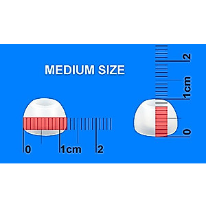 12pcs (TRS-W) 4S / 4M / 4L Replacement Adapters Earbuds Ear Tips Set Compatible with LG HBS-700 Tone, HBS-730 Tone +, HBS-750 Tone Pro, HBS-760 HBS-800 Tone Ultra, HBS-900 Tone Infinim Headsets